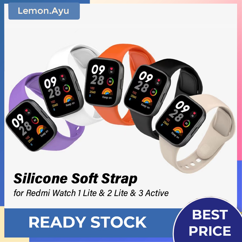 Jual Redmi Watch 3 Active Sport Strap Redmi Watch Lite 1 & Lite 2 Soft ...