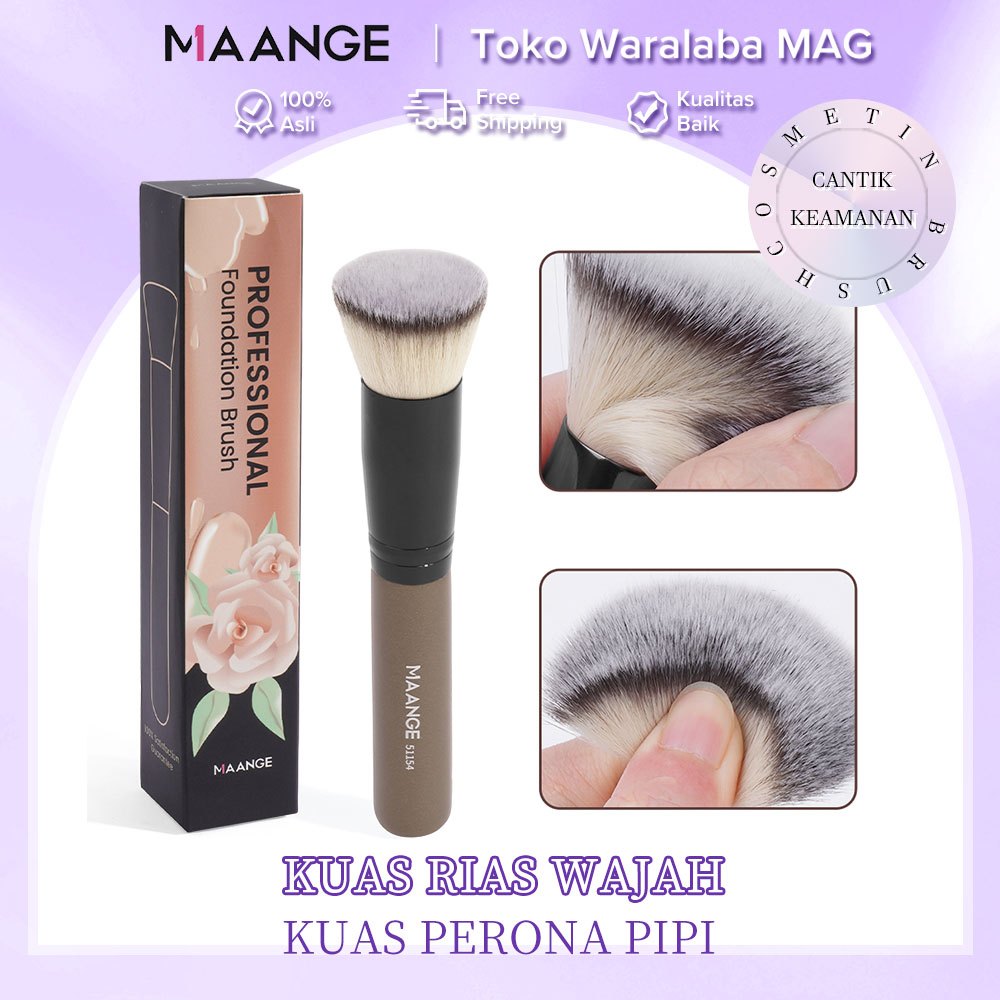 Jual MAANGE Makeup Serat Nilon Premium - Kuas Rias Terbaik dengan ...