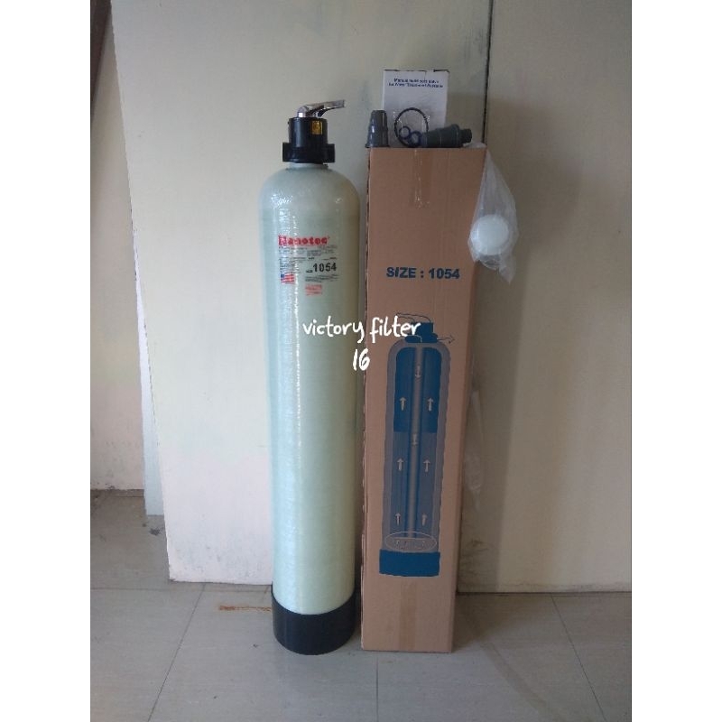 Jual tabung frp 1054+manual head 3way valve | Shopee Indonesia