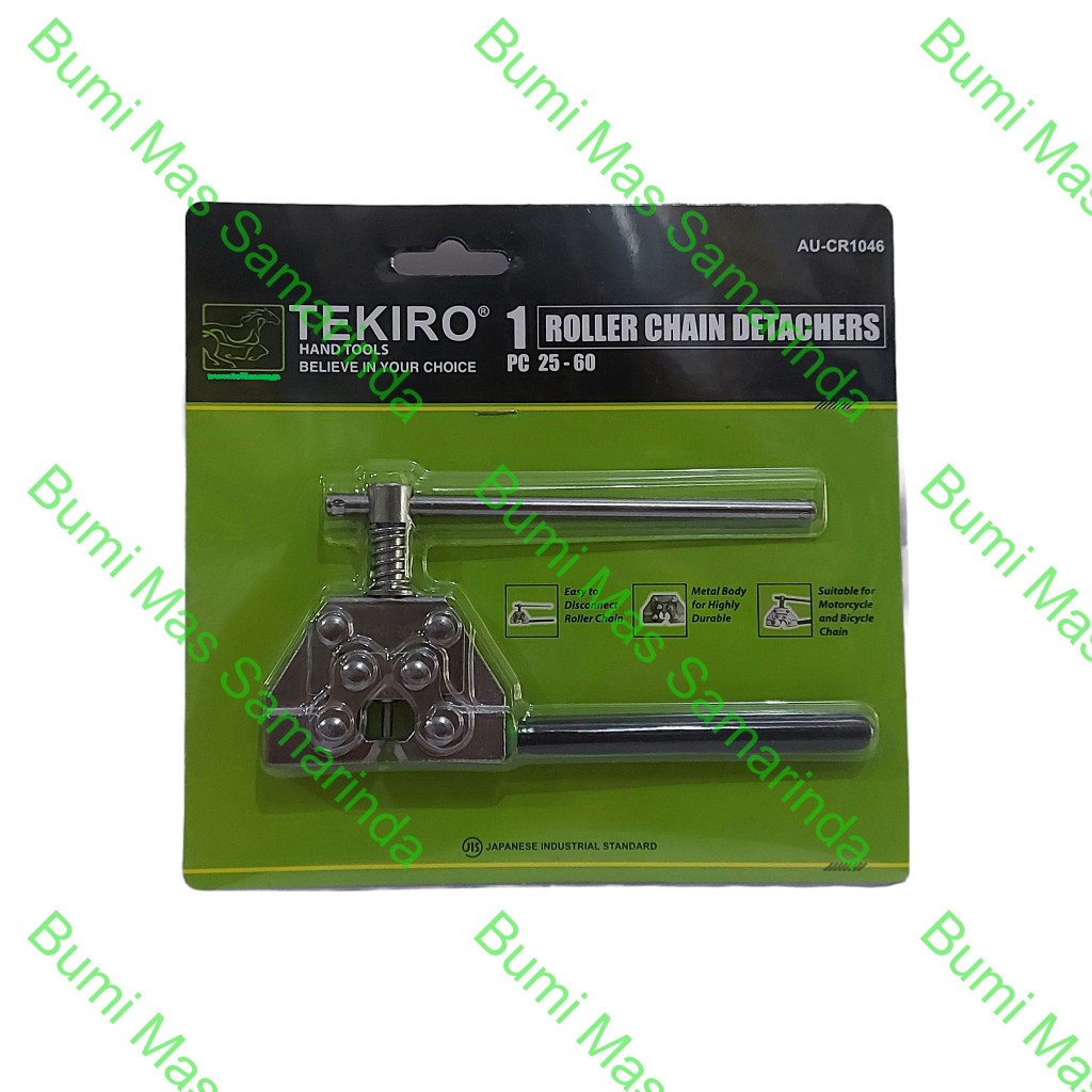Jual TEKIRO ALAT PEMOTONG RANTAI 25 - 60 / ROLLER CHAIN DETACHERS ...