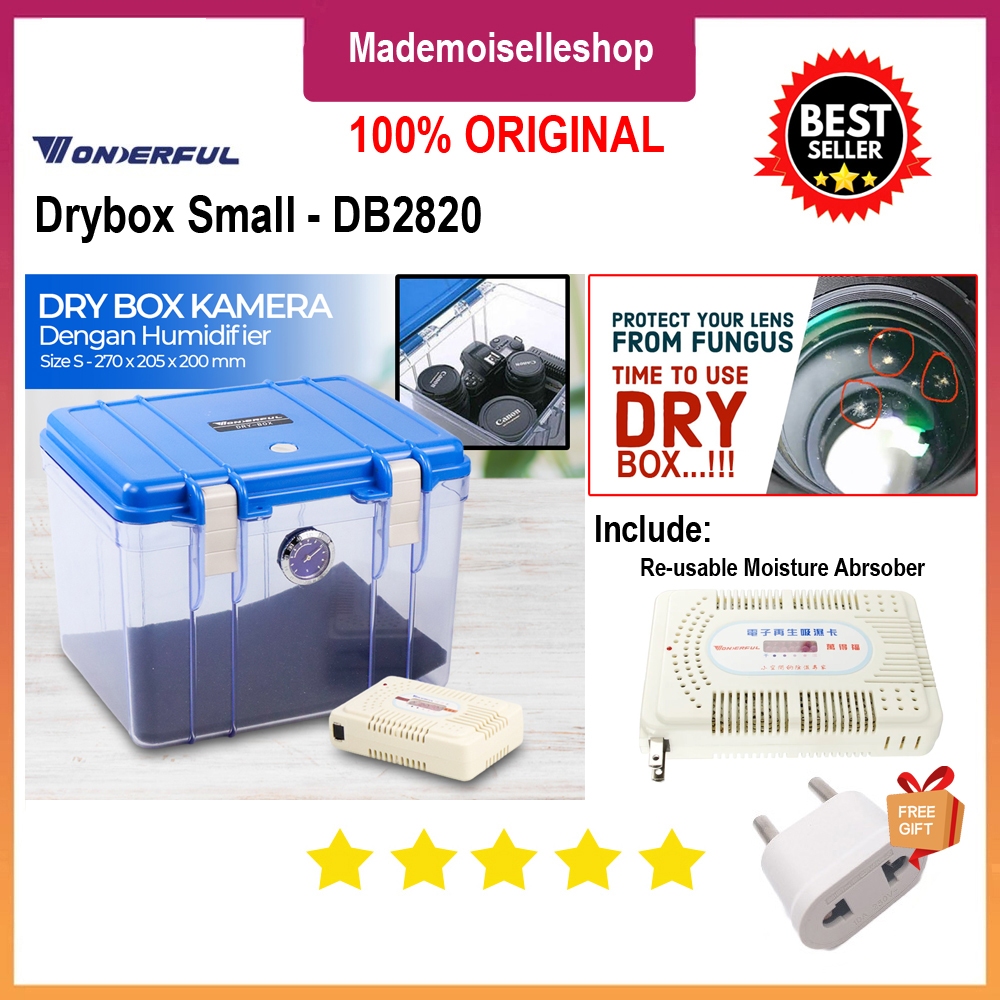 Jual Wonderfull DryBox - Dry Box Small DB-2820 Include Silica Gel ...