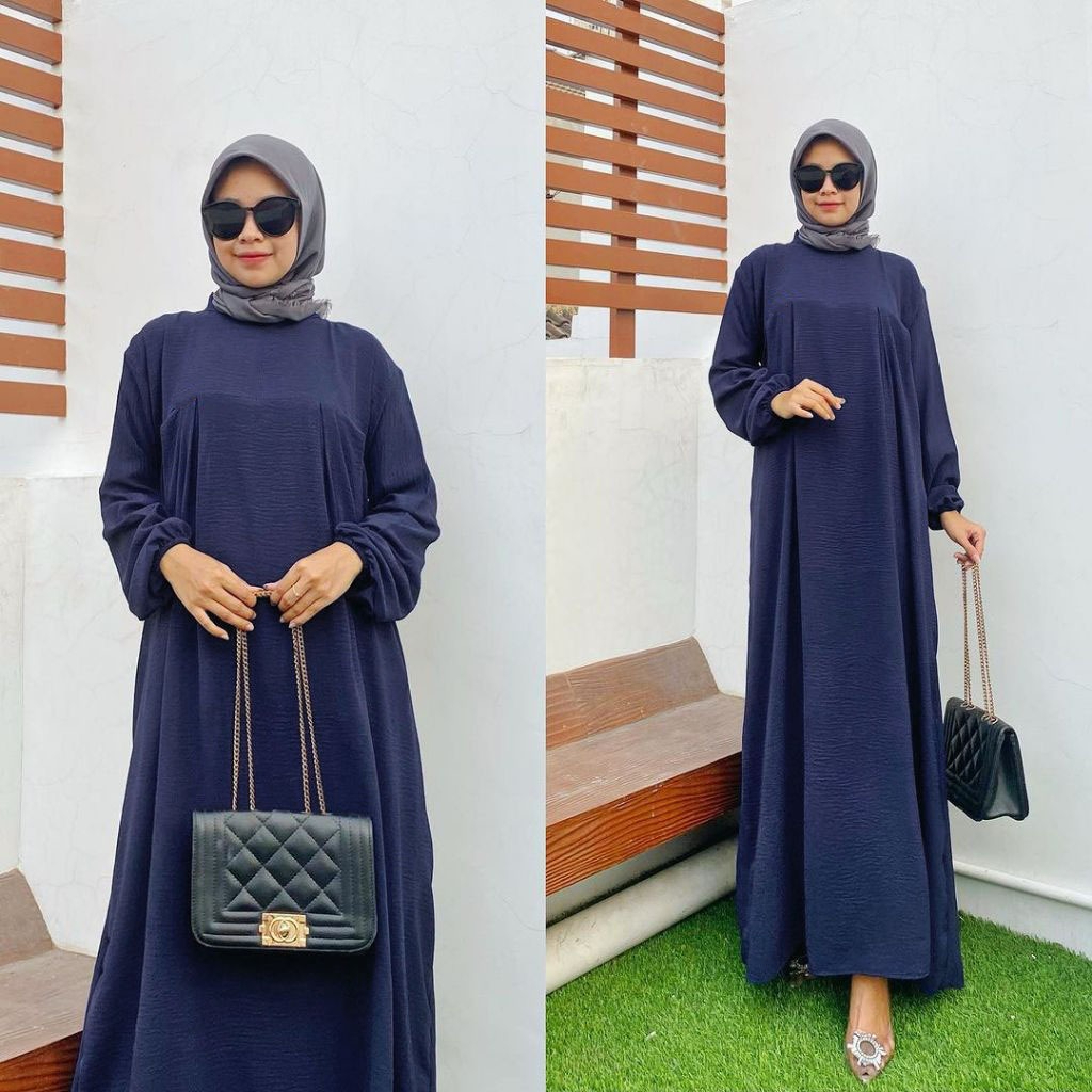 Jual Gamis Dress Wanita Terbaru 2024 Remaja Murah Lebaran / Gamis ...