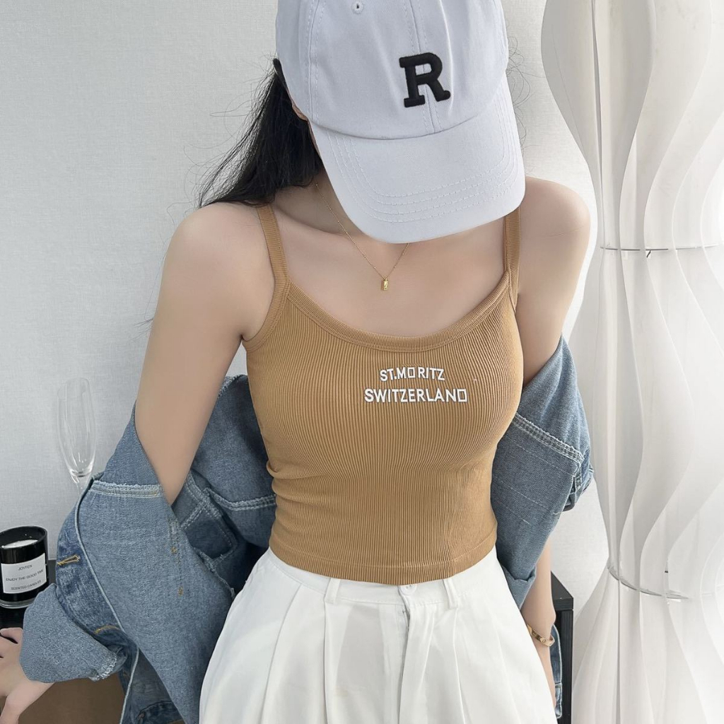 Jual Tank Top Atasan Wanita TTB-0831 Crop Kamisol Sexy Cute Pendek ...