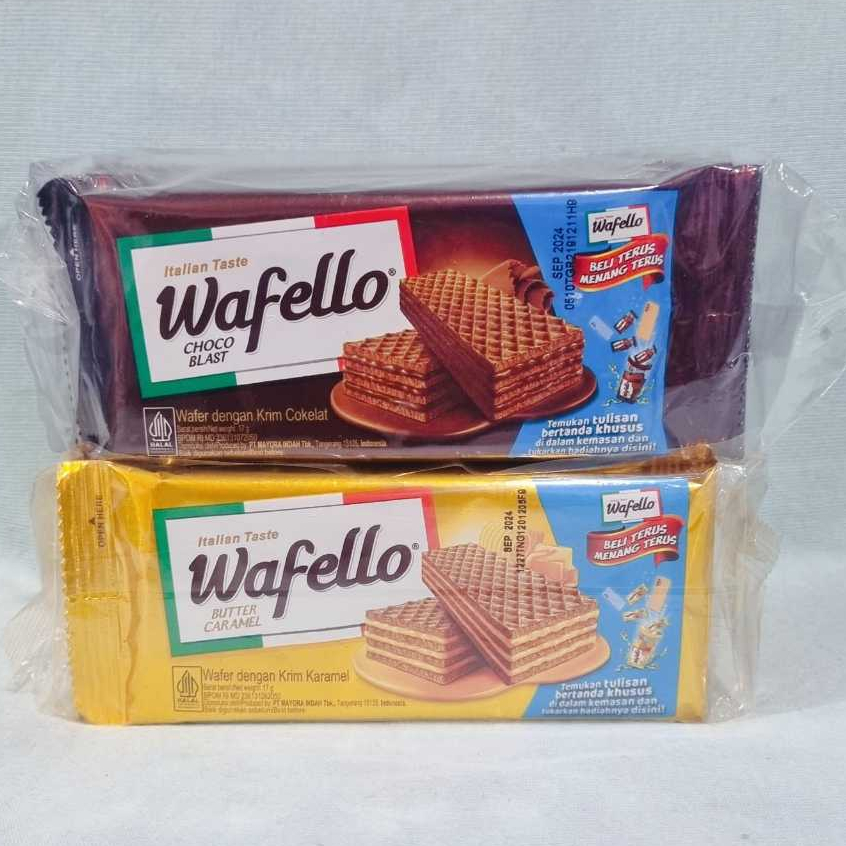 Jual Wafello Choco Blast / Butter Caramel (5 Pcs) | Shopee Indonesia