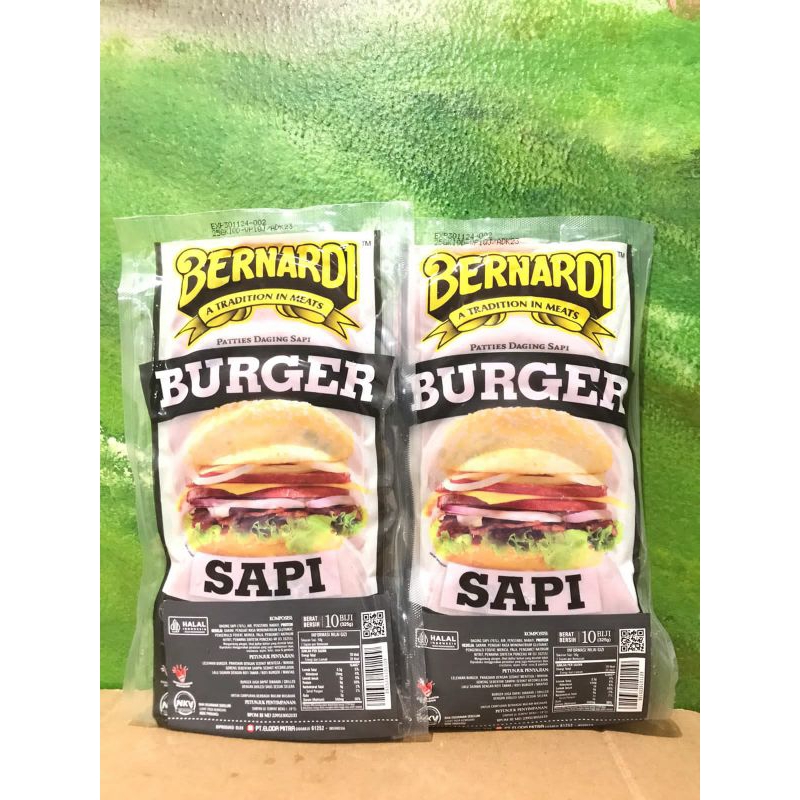 Jual Bernardi burger sapi / bernardi daging burger sapi | Shopee Indonesia