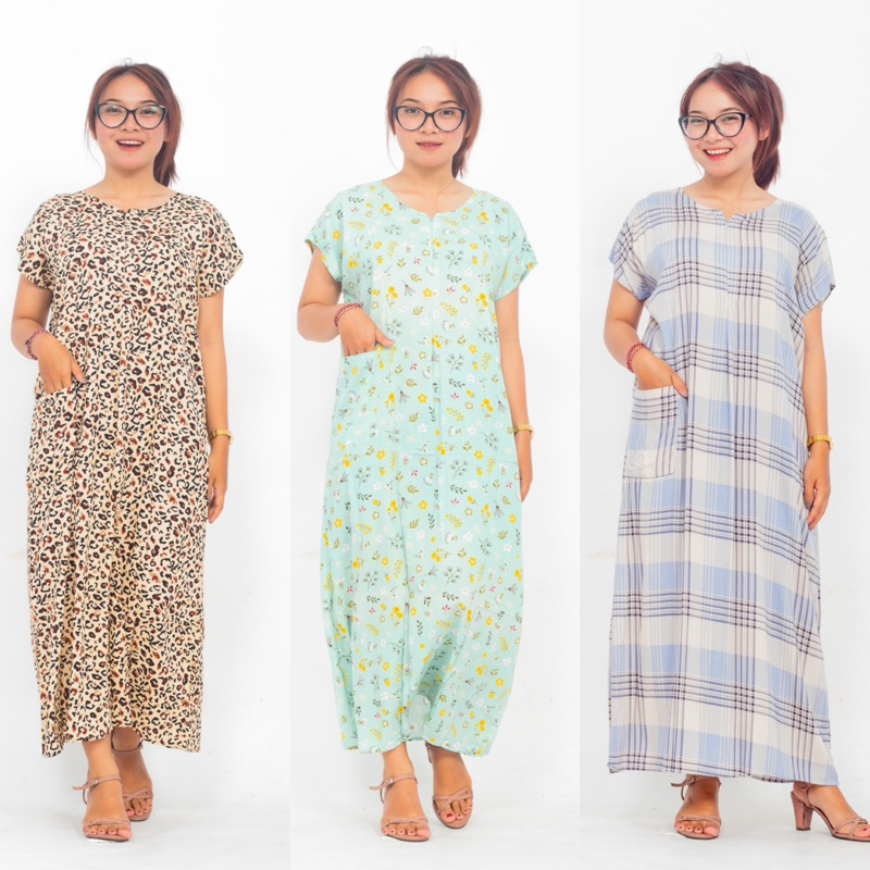 Jual Daster Habel Manohara Long Busui Panjang Semata Kaki Rayon Premium ...
