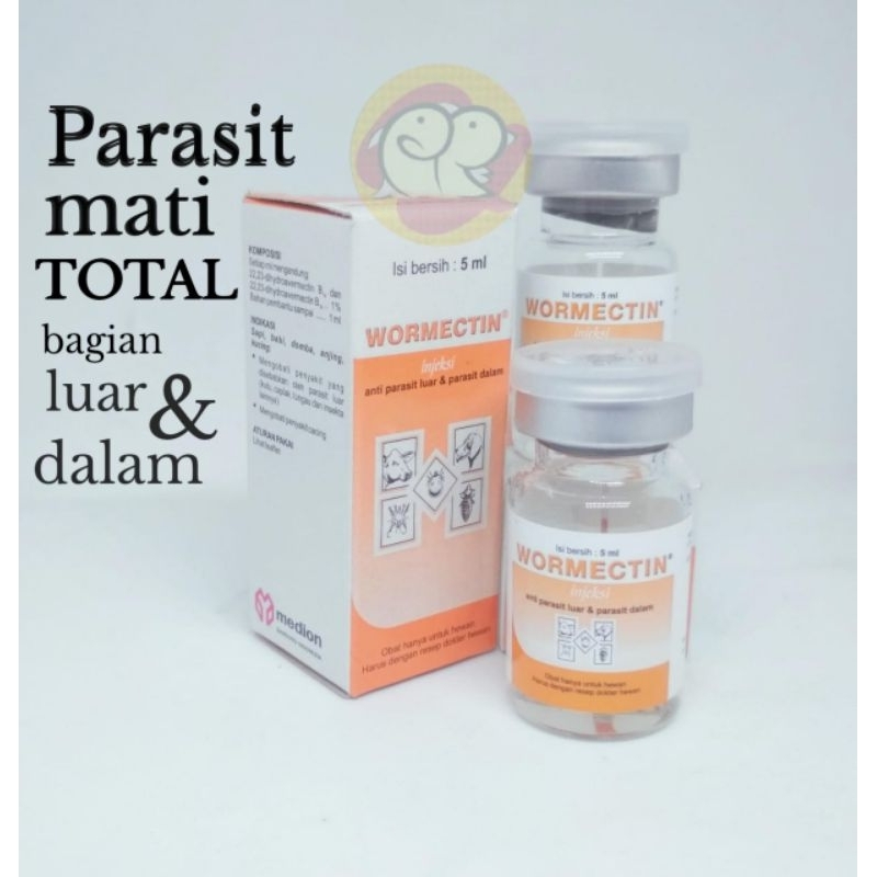 Jual Wormectin 5ml Obat Gatal Gatal dan Gudik | Shopee Indonesia