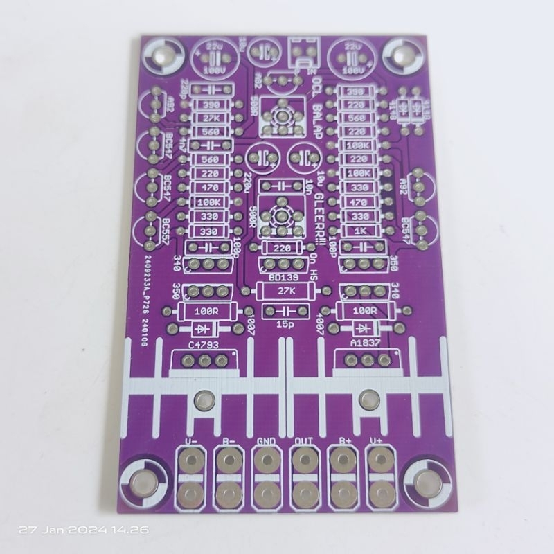 Jual PCB OCL BALAP DOUBLE LAYER POWER BALAP GLERR | Shopee Indonesia