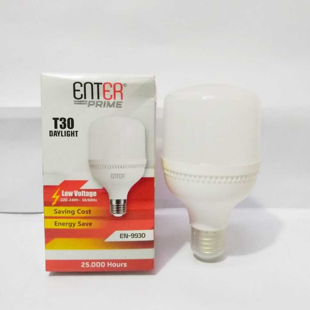 Jual Lampu LED T-Bulb Enter Prime lampu bohlam 30 Watt | Shopee Indonesia
