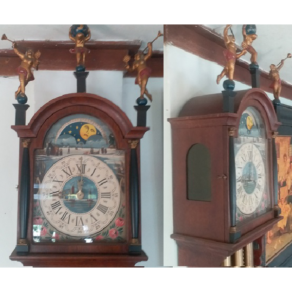 Jual Jam antik Art Neuvo Contemporer Westminster wall Clock era 1800 ...