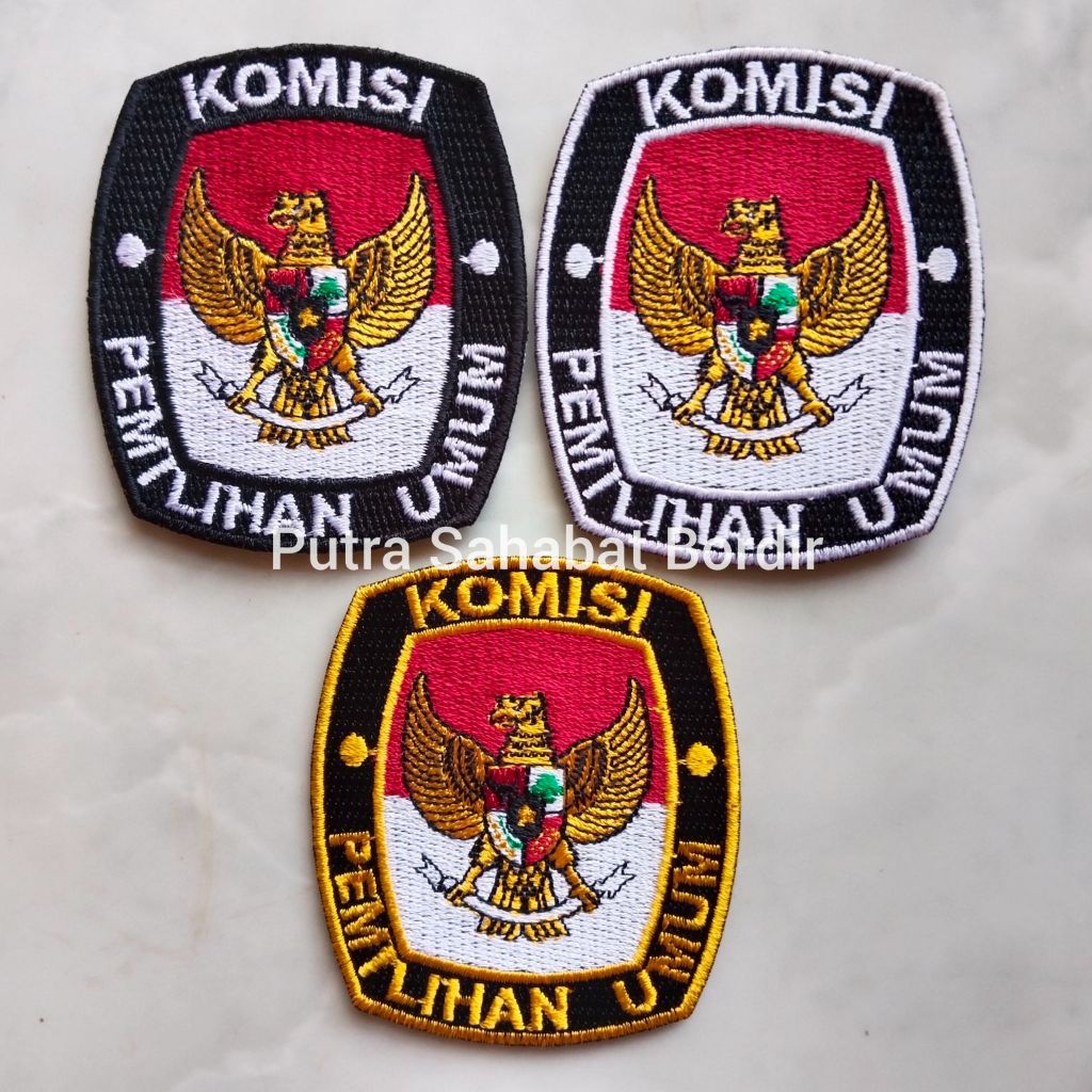 Jual Patch | Logo Bordir (Komisi Pemilihan Umum) 1. | Shopee Indonesia