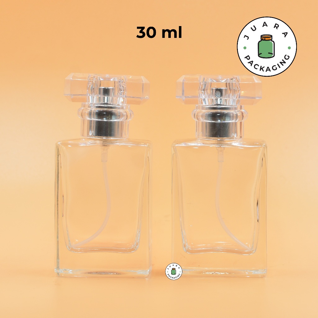 Jual Botol Parfum Kaca 30ml Tutup T Besar Model CHNL Refill Spray ...