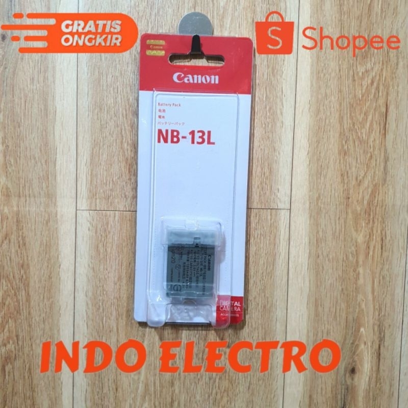 Jual Baterai Canon NB-13L Canon G7X G7X Mark II G7X Mark III | Shopee Indonesia