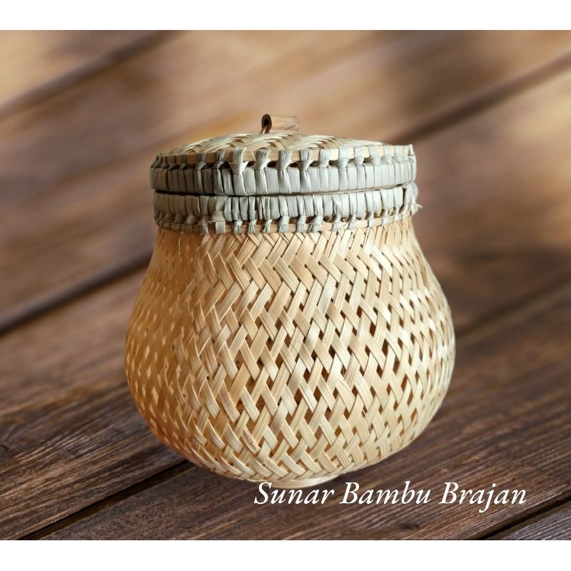 Jual Toples Bambu | Toples Kendil Bambu | Toples Bambu Imut | Toples ...