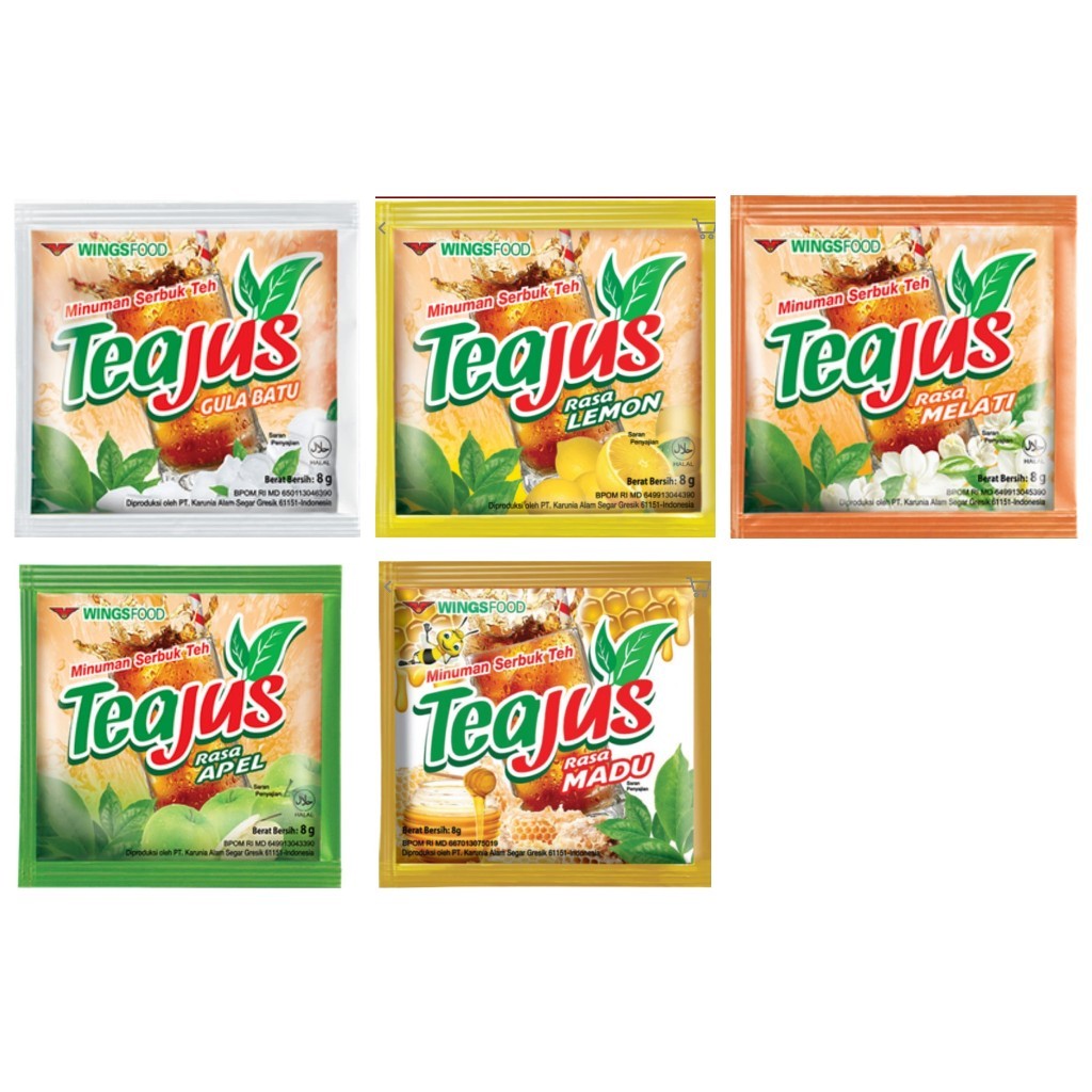 Jual Teh Jus Rencengan Isi 10pcs ( Satu Renceng ) | Shopee Indonesia