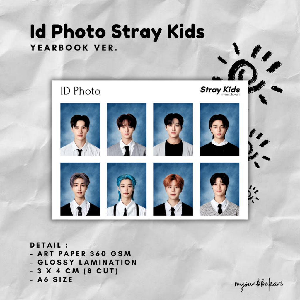 Jual Stray Kids Id Photo yearbook | Shopee Indonesia