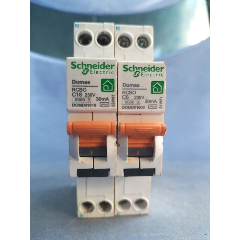 Jual RCBO SCHNEIDER 6A DAN16A ORIGINAL | Shopee Indonesia