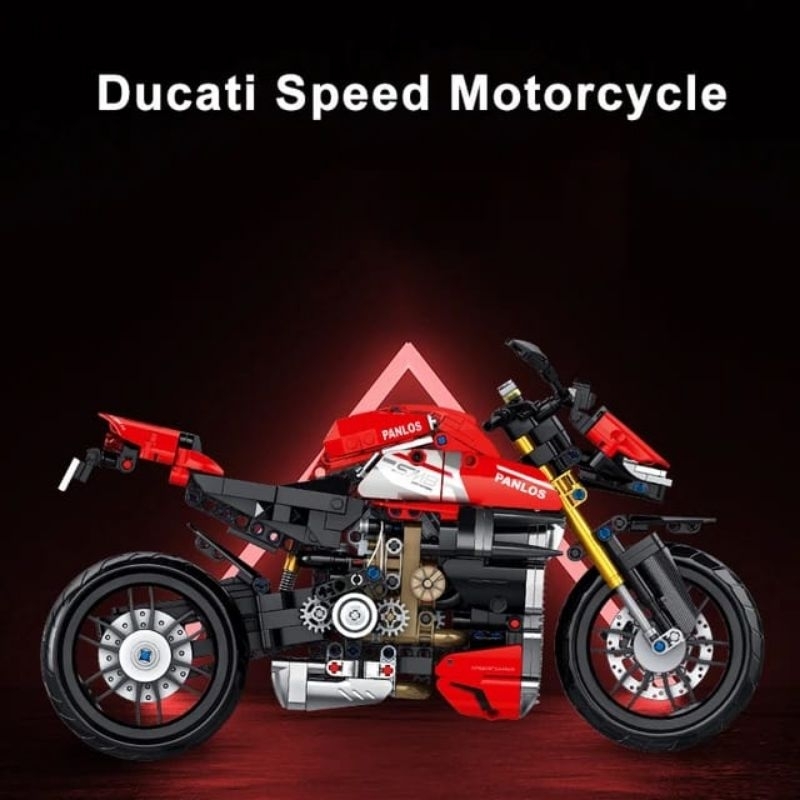Jual Mainan Anak - Panluosi Ducati Motor Brick | Shopee Indonesia