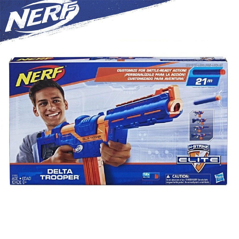 Jual NERF N-STRIKE Elite Delta Trooper Blaster NRRE1912 | Shopee Indonesia