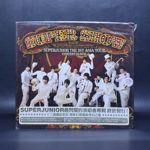 Jual CD SUPER JUNIOR - SUPER SHOW THE 1ST ASIA TOUR CONCERT ALBUM ...