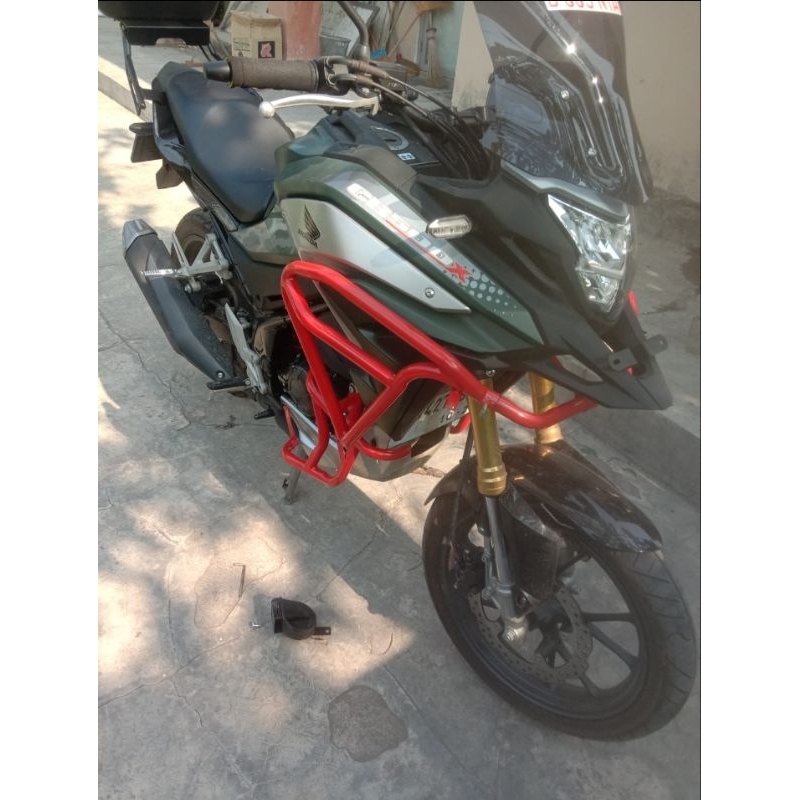Jual CRASHBAR HONDA CB150X CRASH BAR CBX PENGAMAN BODY HONDA CB150X ...