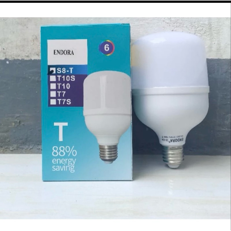 Jual lampu bohlam led tabung endora 30, 40 watt | Shopee Indonesia