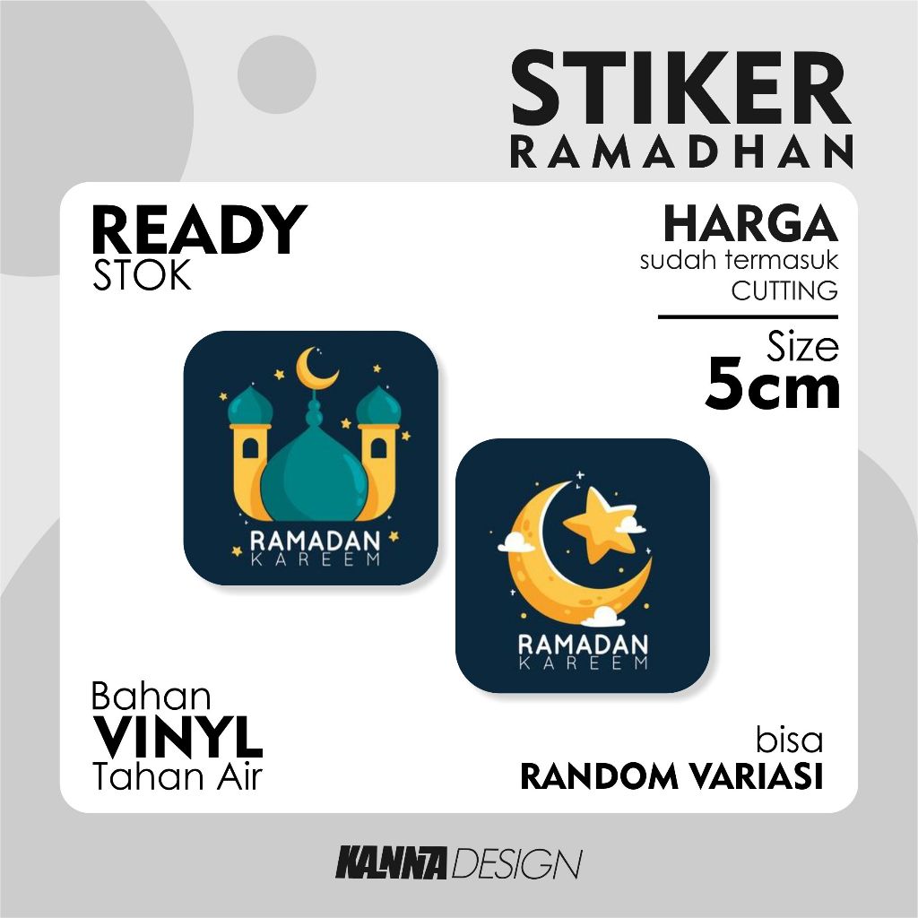 Jual STIKER KOTAK LEBARAN IDUL FITRI / STIKER LEBARAN IDUL FITRI ...