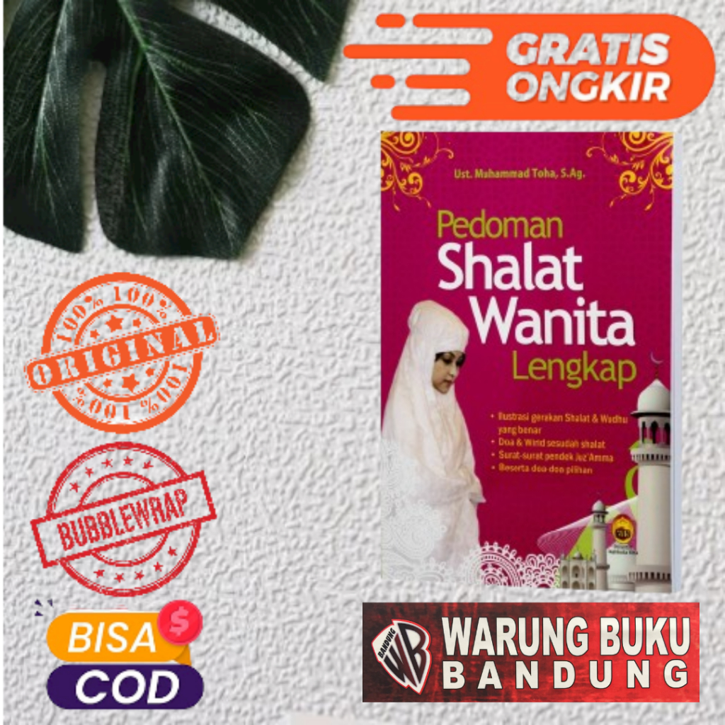 Jual Buku Pedoman Shalat Wanita Lengkap - Ust. MUHAMMAD TOHA, S.Ag. | Shopee Indonesia