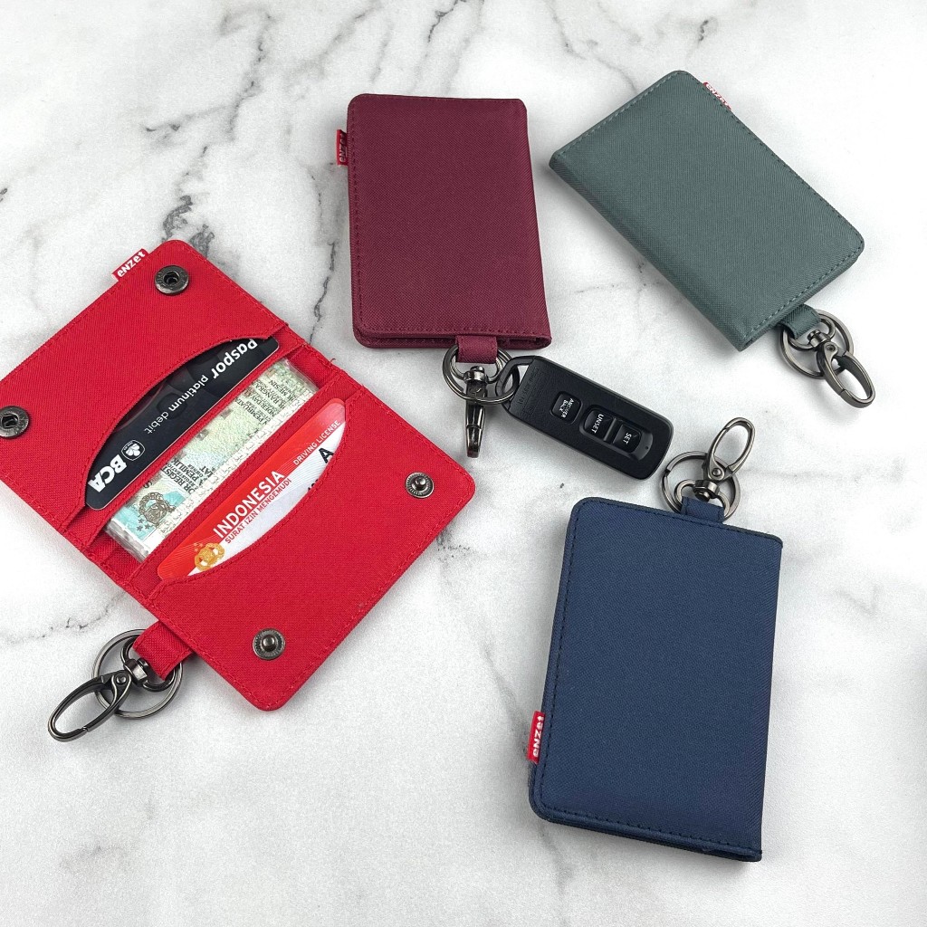 Jual Dompet STNK E-TOLL SIM Mobil Motor Gantungan Kunci Keychain Polos ...