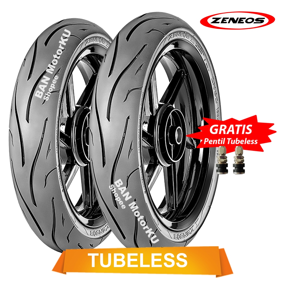Jual Paket Zeneos Zn 62 / Zn62 ukuran 80/80-14 & 90/80-14 Ban Motor ...