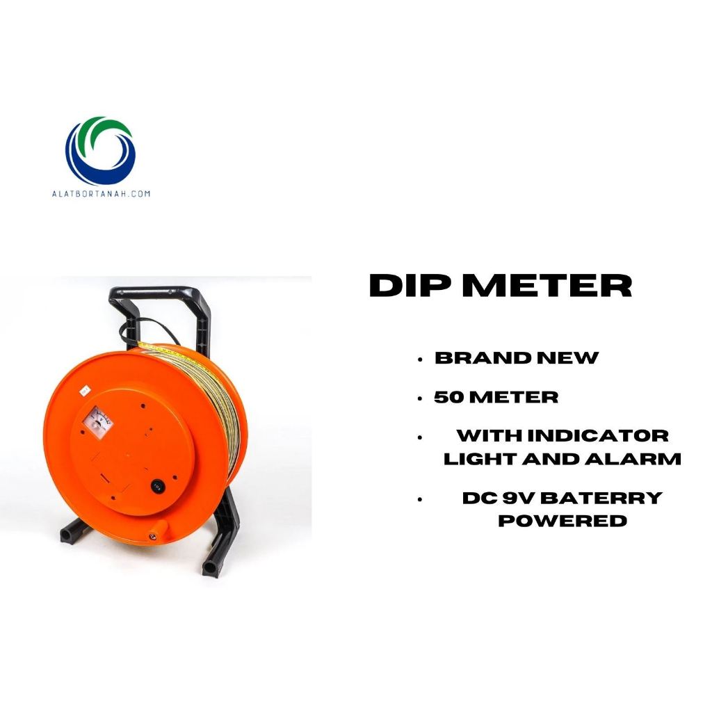 Jual Dip Meter/Water Level/Water Level Sensor Muka Air Tanah (MAT) - 50 Meter | Shopee Indonesia