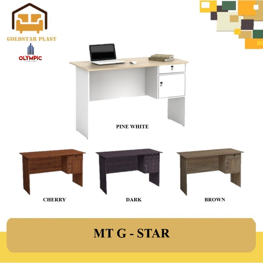 Jual Olympic Meja Tulis/Meja Kerja/Meja Kantor/MT BIRO G-STAR [CARGO ...