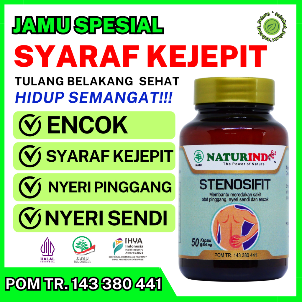 Jual Obat Sakit Pinggang Syaraf kejepit Sakit Tulang Belakang Nyeri ...