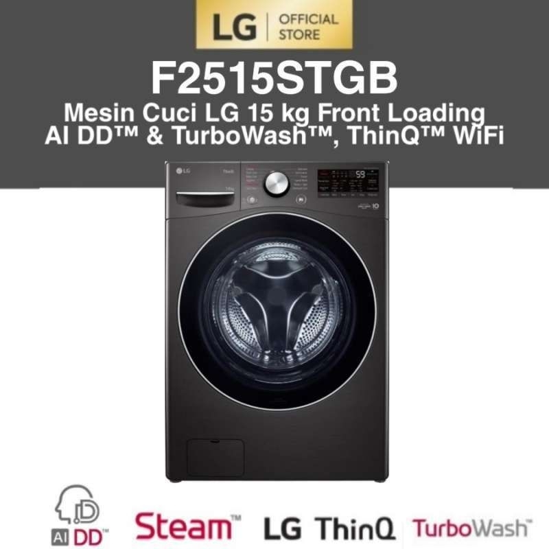 Jual MESIN CUCI LG AUTOMATIC TOP LOADING 15KG F2515STGB UNTUK KOTA CIREBON | Shopee Indonesia
