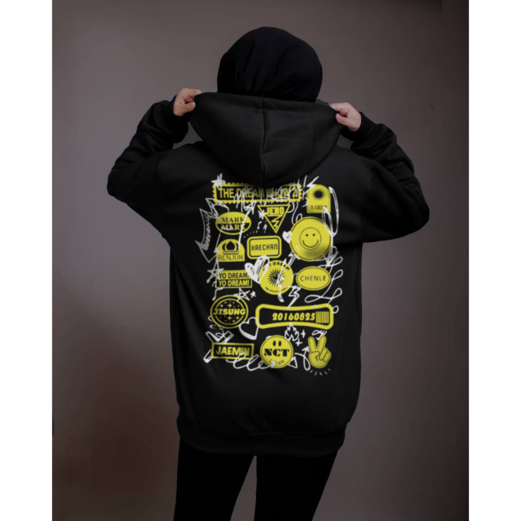 Jual hoodie oversize sweater korean style nct dream Chenle Haechan ...