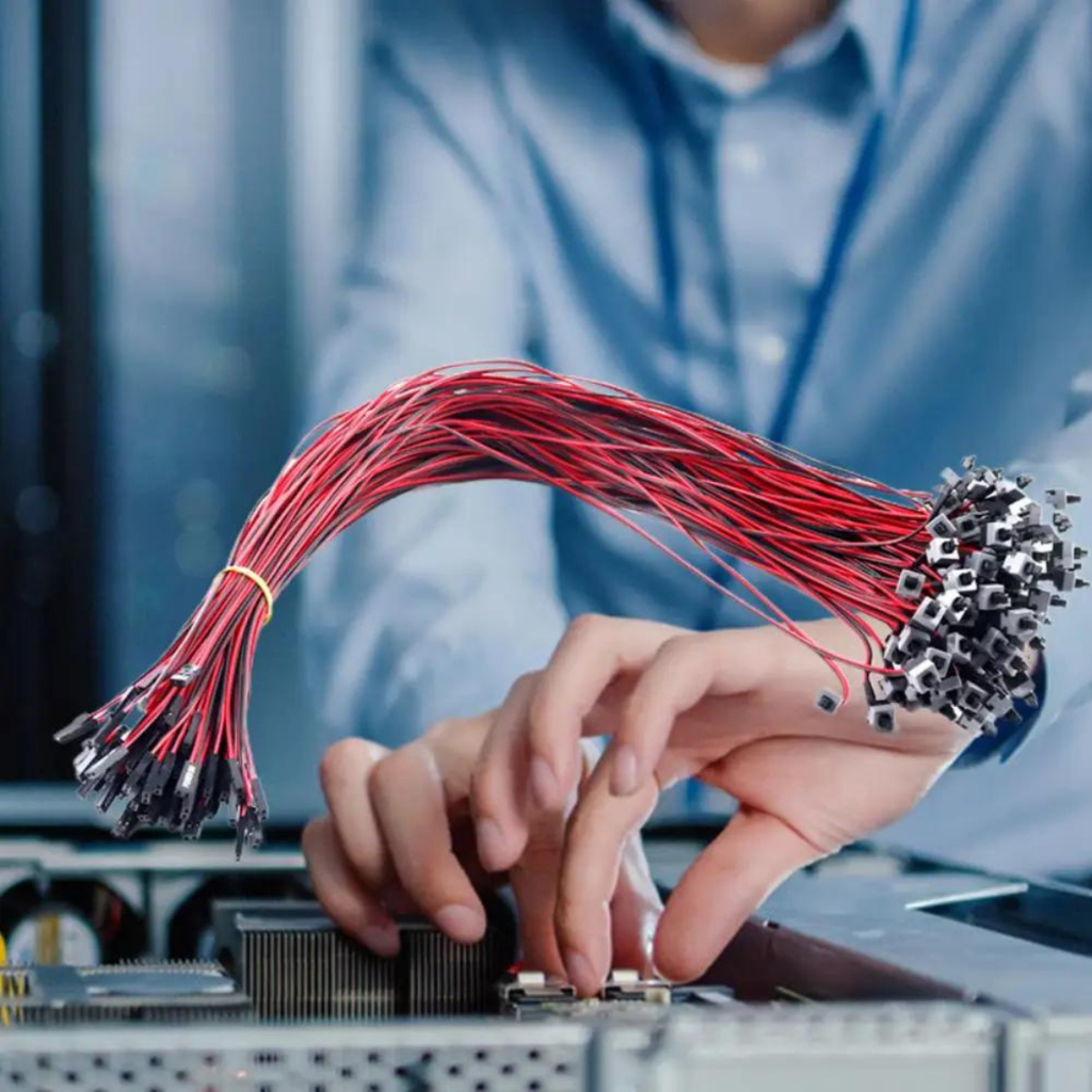 Jual Kabel Power reset komputer pc ATX Tombol ON / OFF 2 Pin 50cm ...