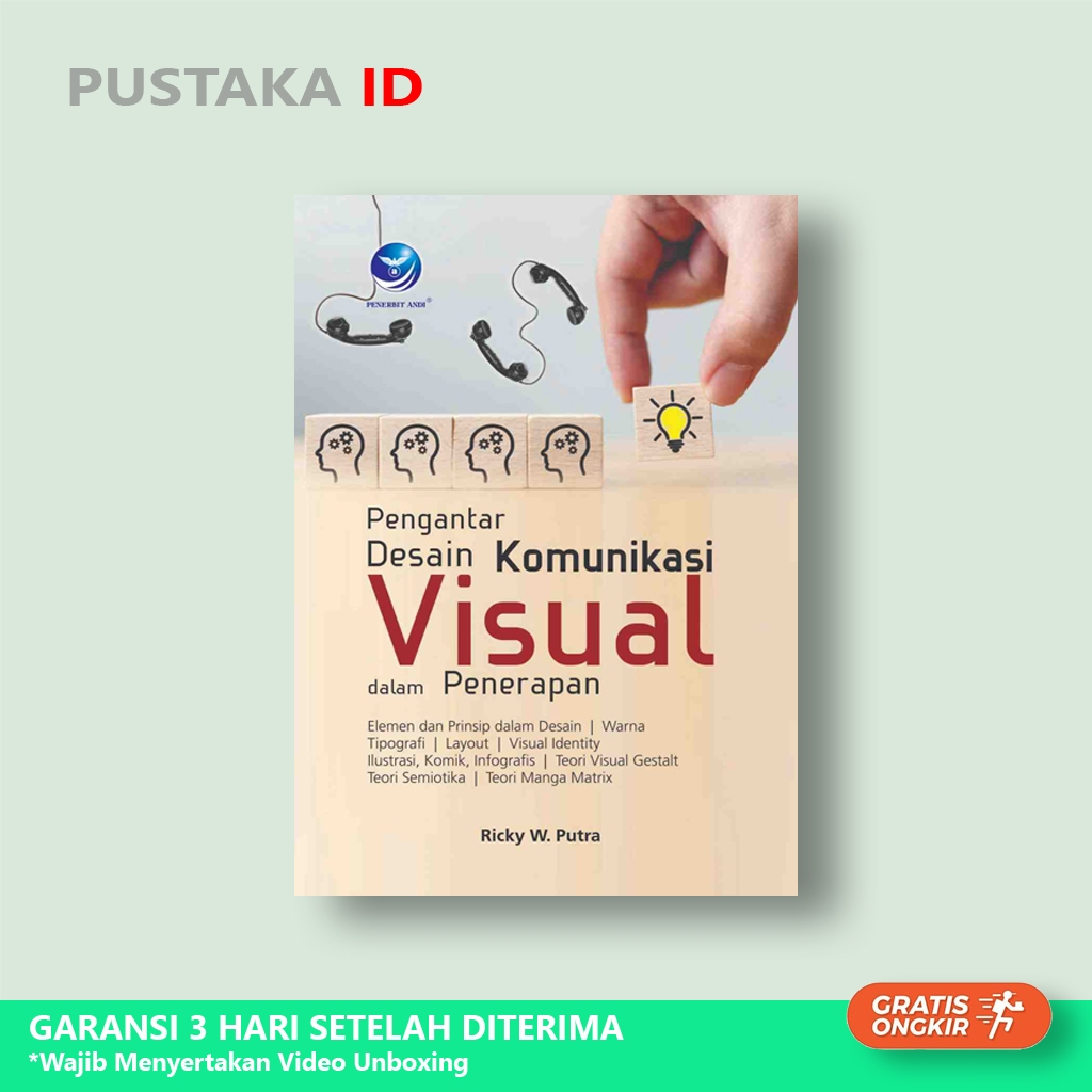 Jual Buku Pengantar Desain Komunikasi Visual Dalam Penerapan - Original ...