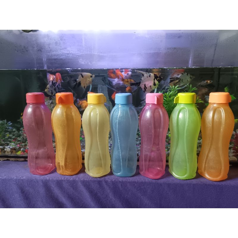 Jual Botol Minum Eco Bottle 500ml Tupperware second preloved | Shopee ...