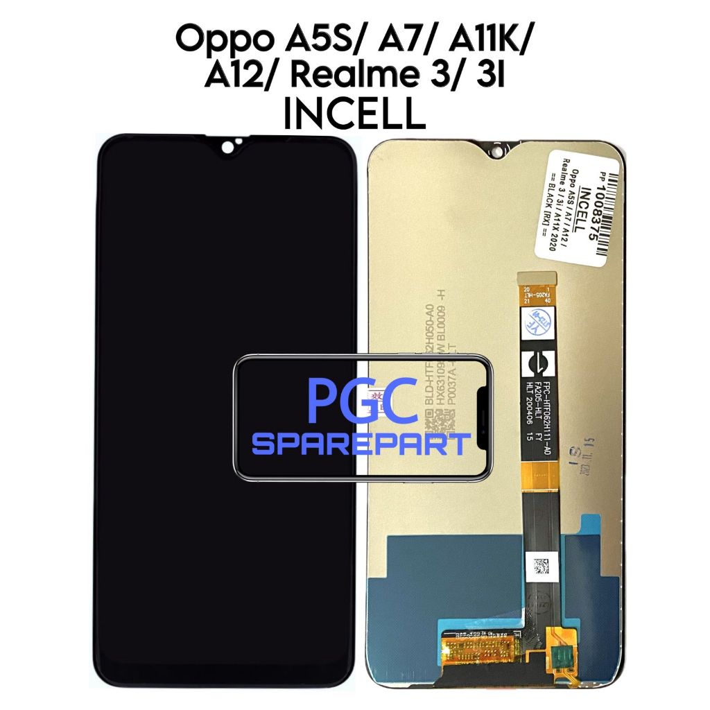 Jual LCD Touchscreen Fullset OP A5S / AX5s / A7 / A12 / A11K / Realme 3 ...