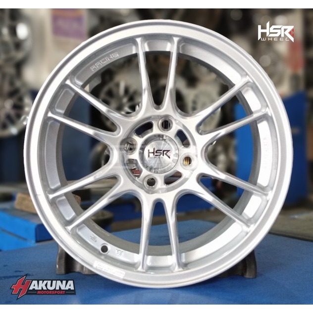 Jual Velg Mobil Racing HSR KIYOSU R15 Lebar 7 Pcd 4x100 Buat Agya,Brio,Yaris,Swift Promo ...