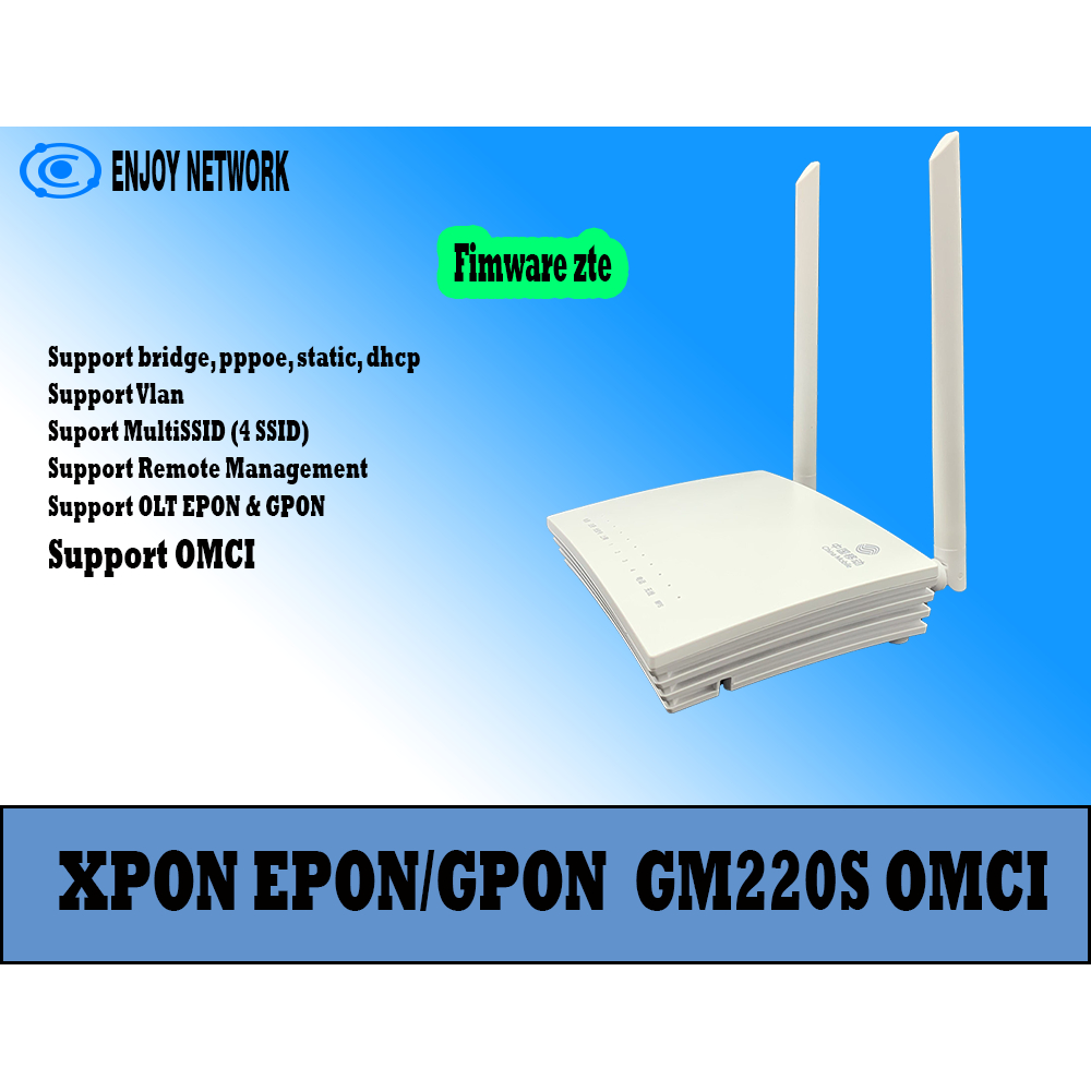 Jual XPON EPON GPON GM220S GM220-S OMCI + Dengan Adaptor | Shopee Indonesia