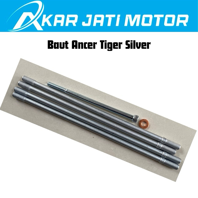 Jual Baut Ancer Baut Sunduk Sate Tiger Silver | Shopee Indonesia