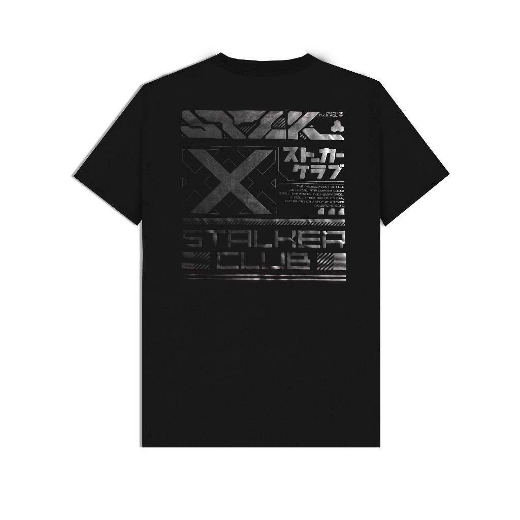 Jual STALKER - T-SHIRT BASIC ARTIFICAL - KAOS BASIC HITAM - TSHIRT ...