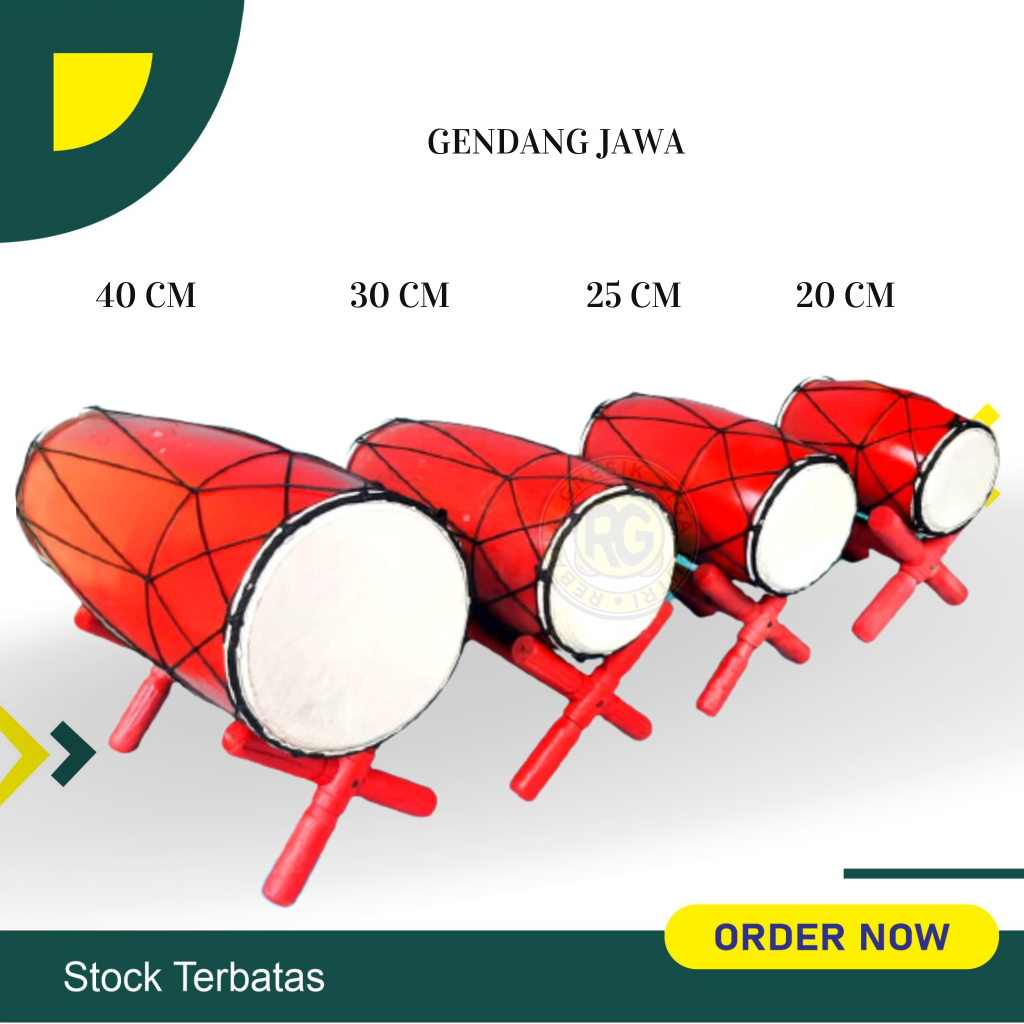 Jual Alat Musik Tradisional Kendang Jawa /Gamelan / Mainan Tradisional ...