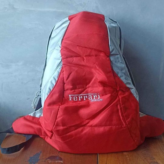 Jual Ferrari Red Backpack - Tas Ransel pria | Shopee Indonesia