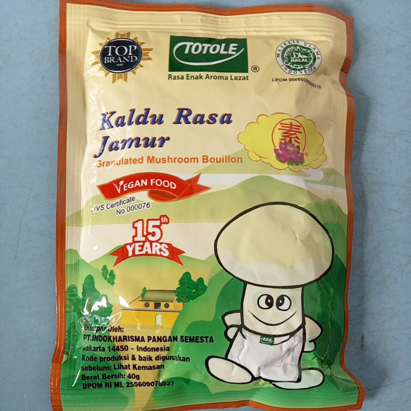 Jual Kaldu Rasa Jamur TOTOLE 40g | Shopee Indonesia