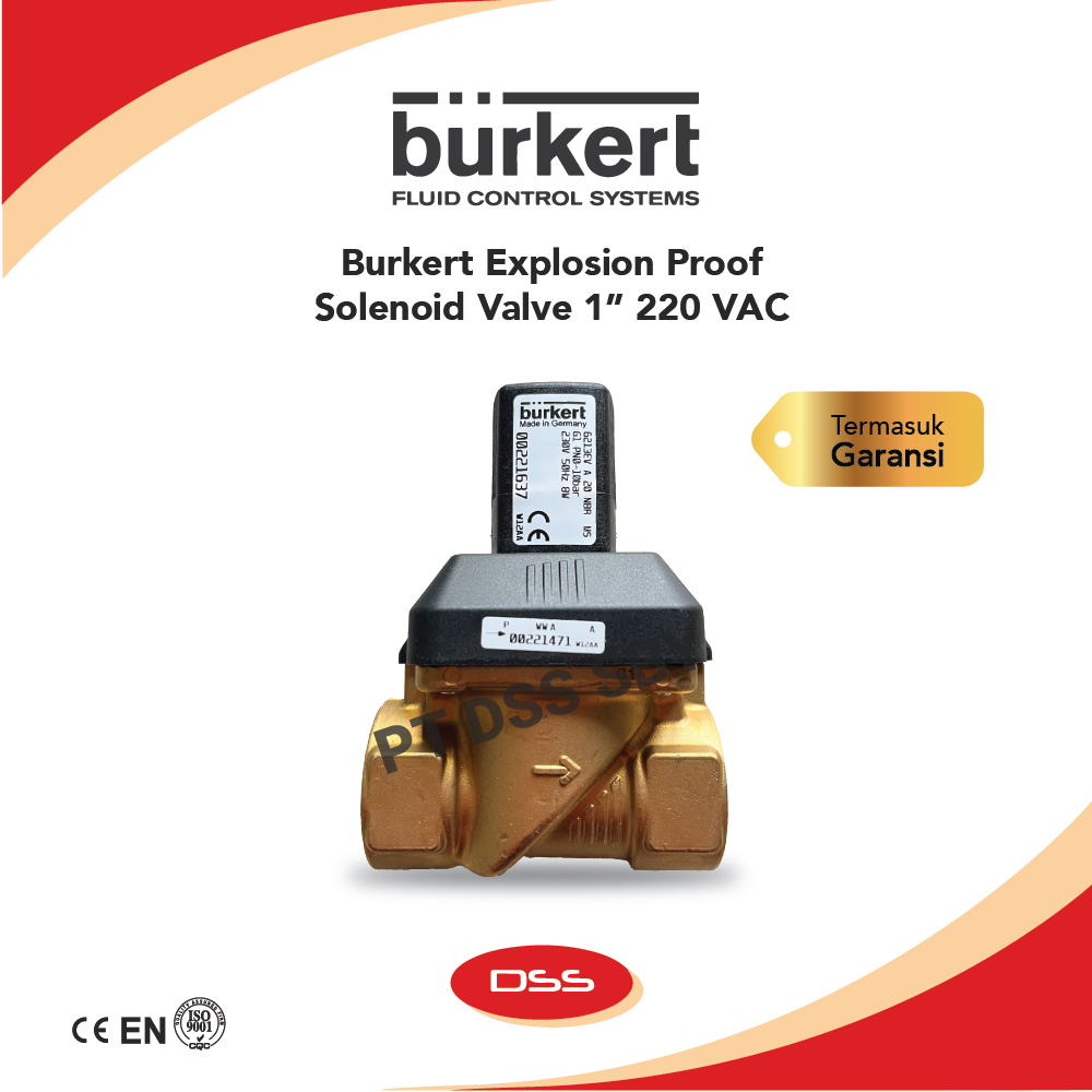 Jual Burkert Explosion Proof Solenoid Valve 1 Inch | Shopee Indonesia