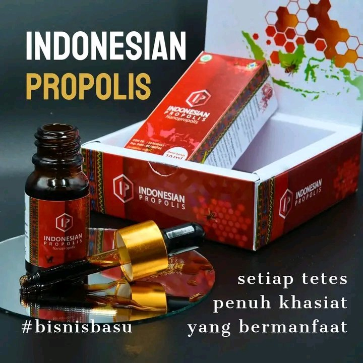Jual INDONESIAN PROPOLIS NANOPROPOLIS ORIGINAL BASU BPOM (1 BOTOL 10ml ...