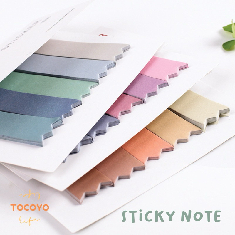 Jual Sticky Note l Kertas tempel l Pastel color l Memo l Penanda buku ...
