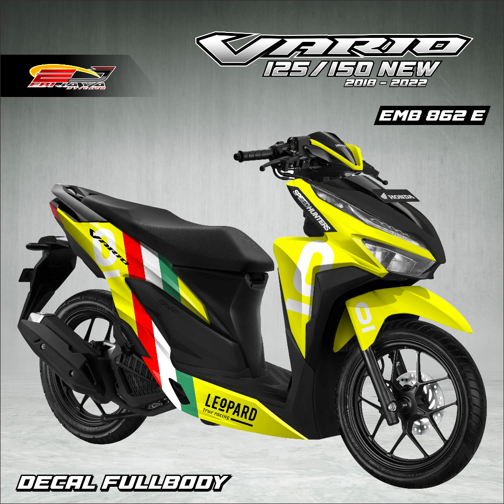 Jual STIKER MOTOR FULL BODY CUSTOM TERBARU VARIO 125-STIKER MOTOR VARIO ...